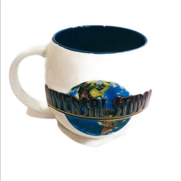 Universal | Dining | Universal Studios Barrel Shape Cup Mug 3d Globe ...